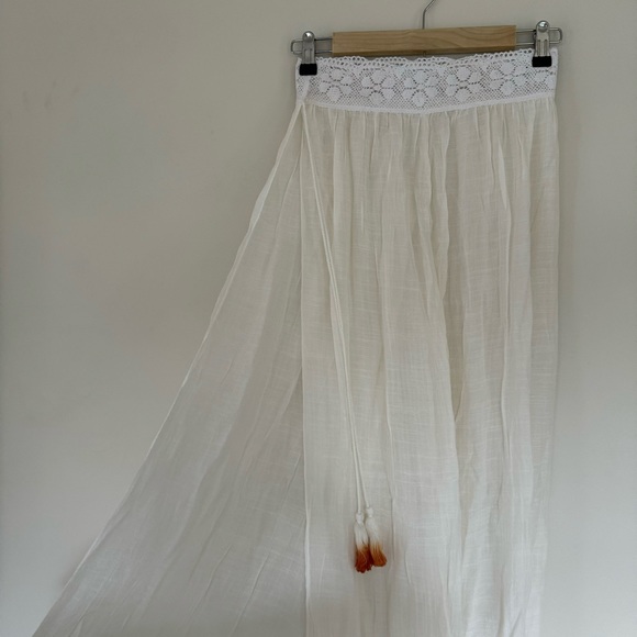 Swim | Boho Beach Sarong With Tassles | Poshmark